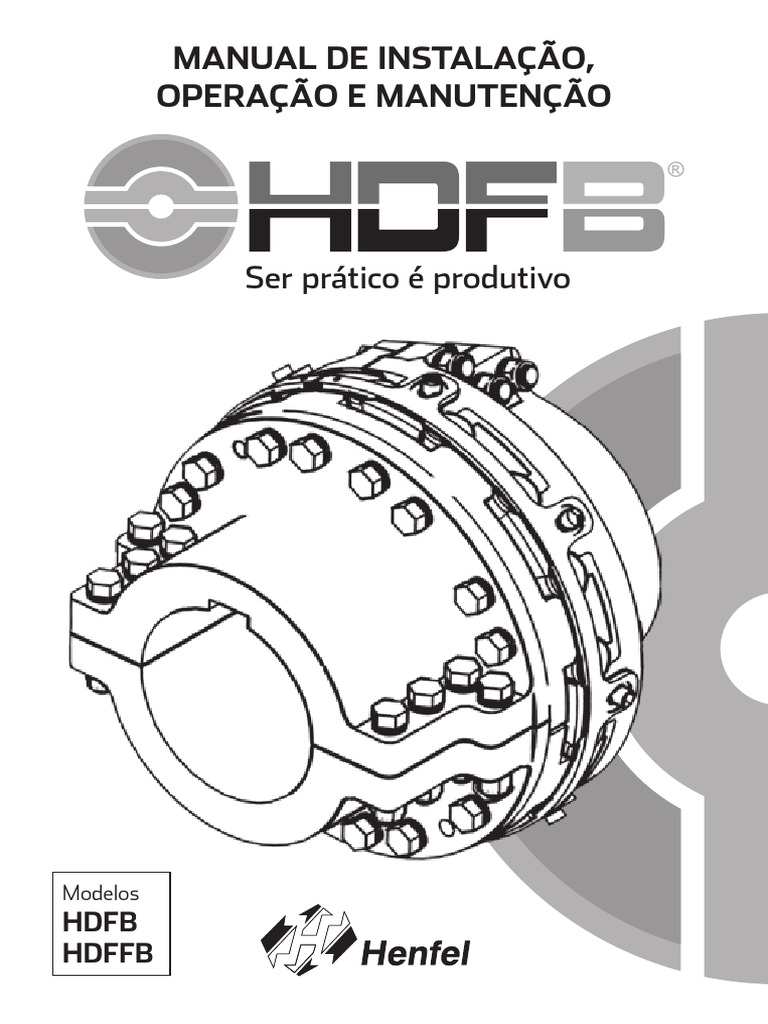 Manual Acoplamentos Flexíveis HDFB-0818-BR | PDF