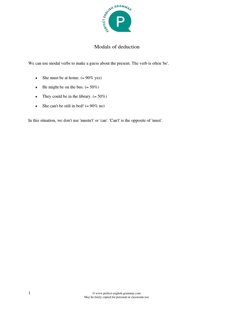 Modals of Deduction | PDF