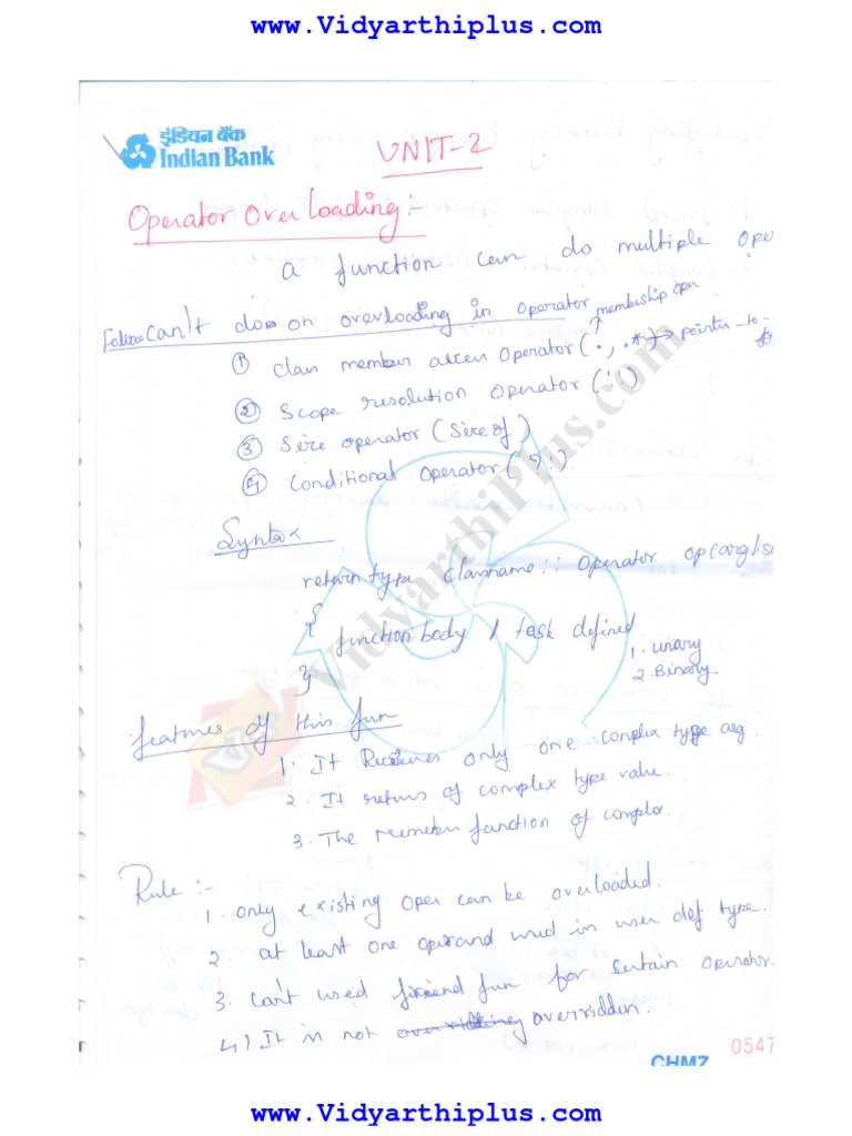 Unit-2 OOPS | PDF Unit-2 OOPS | PDF