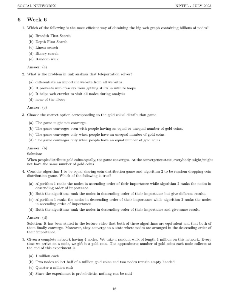 Solution - 6 | PDF | Matrix (Mathematics) | Theoretical Computer Science