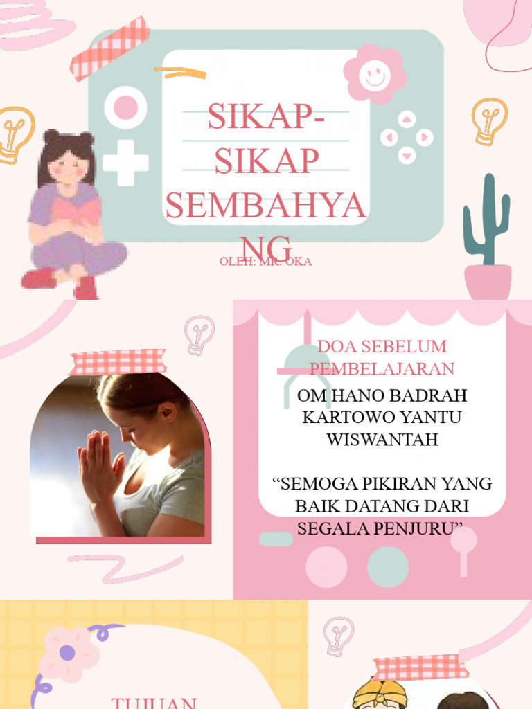 ES 1 - Sikap Dan Mantra Sembahyang Tri Sandya | PDF