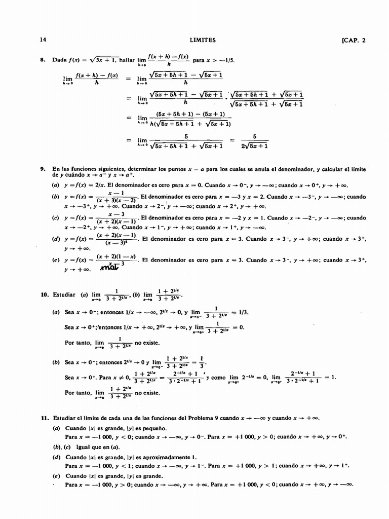 Cálculo Diferencial e Integral (Frank Ayres) - Serie Schaum 20 | PDF