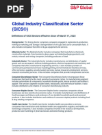 Global Industry Classification Standard (Gics®) Methodology | PDF ...