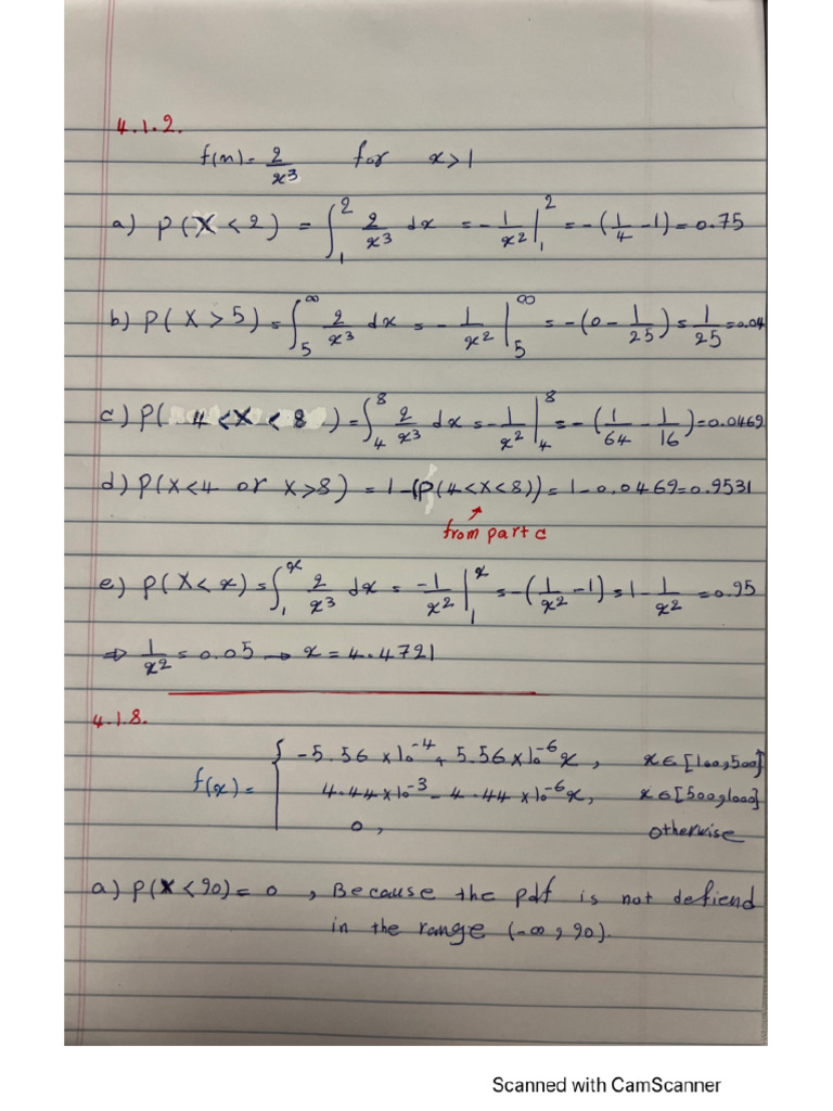 Solutions To Practice Problems - Chp4 | PDF