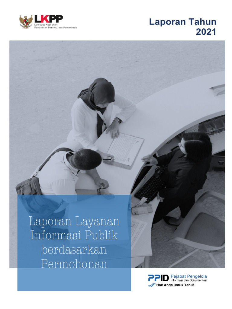 Laporan Layanan Informasi Publik Berdasarkan Permohonan | PDF | Bisnis | Komputer