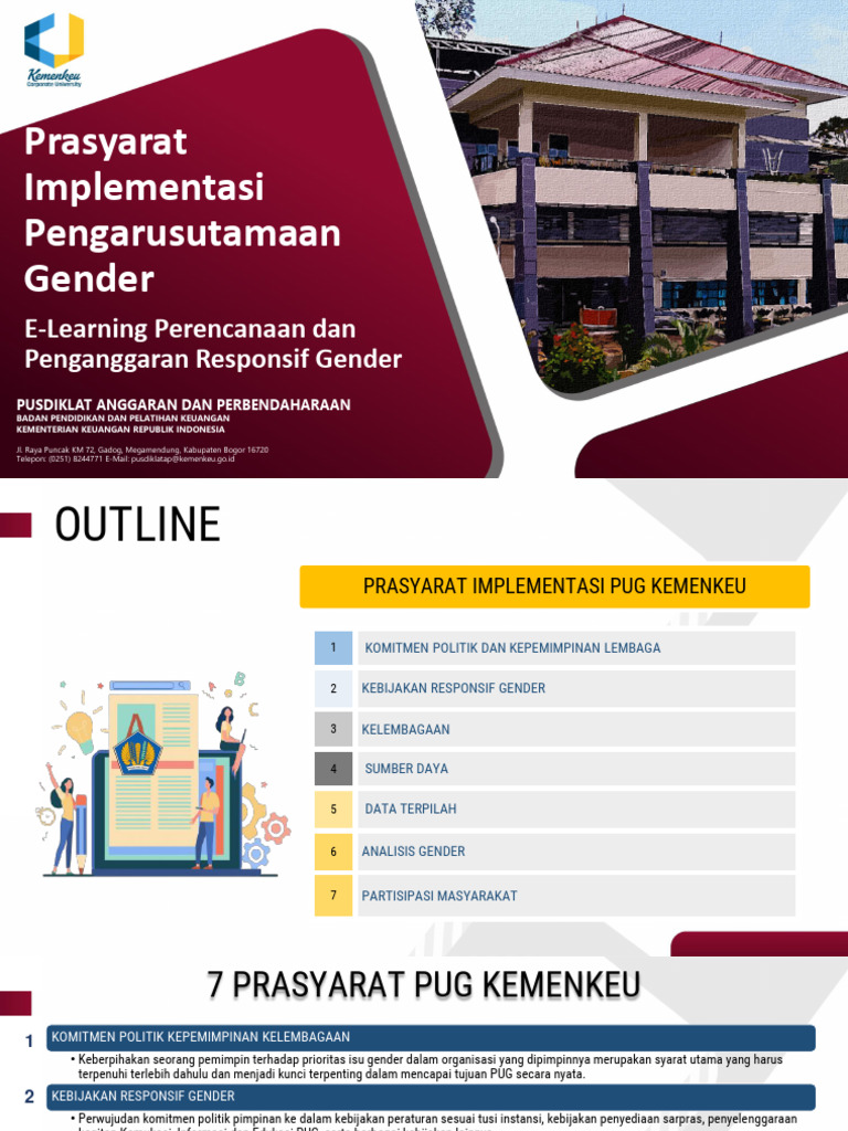 Prasyarat Implementasi E-Learning PPRG TH 2023 Slide Standar | PDF