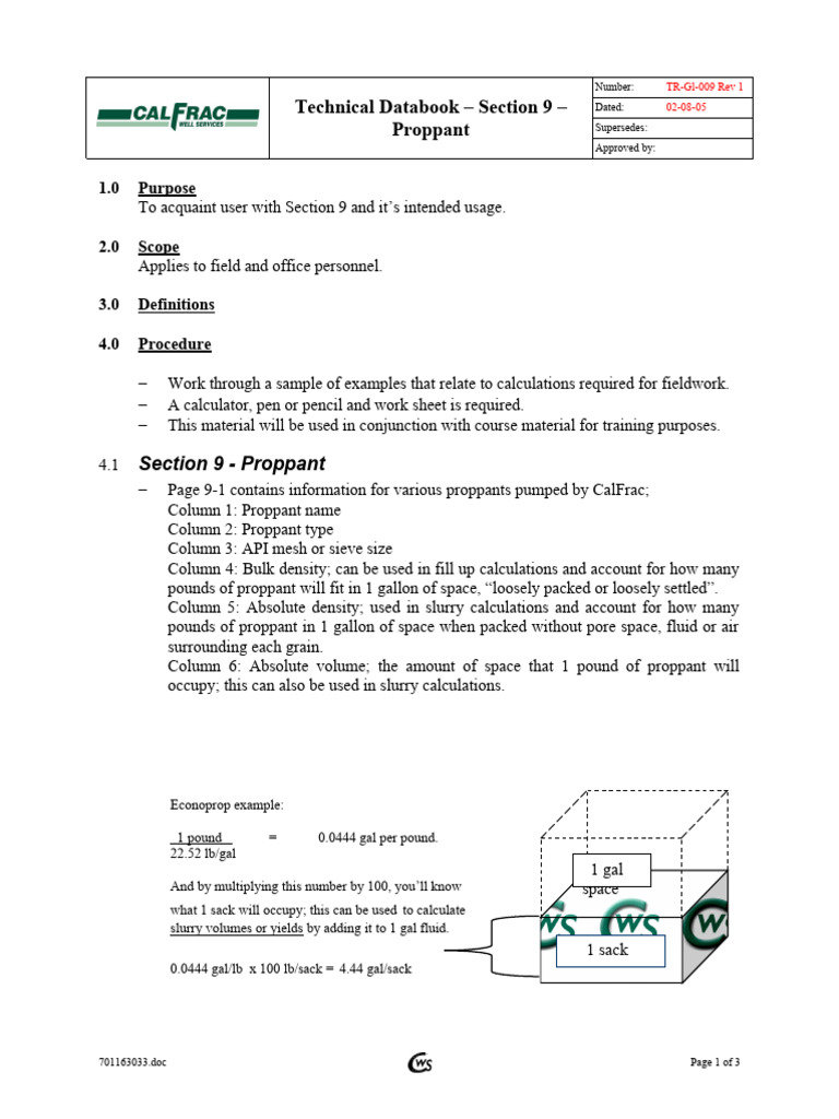 Technical Databook Section 9 Intro v2 (US) | PDF | Density | Gallon