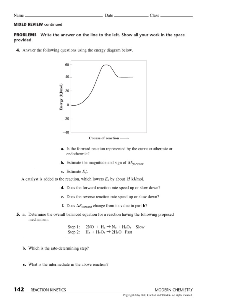 Chapter 17 Study Guide ANSWER KEY | PDF