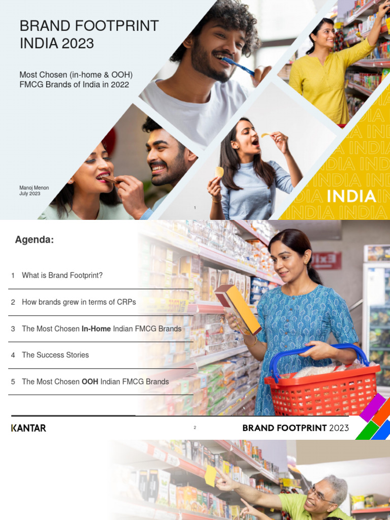 Kantar Brand Footprint India 2023 | PDF