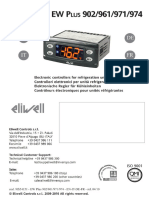 Eliwell 978 Manual | PDF | Electrical Connector | Power Supply