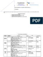 Planificare Calendaristica Clasa Pregatitoare 2024-2025 | PDF