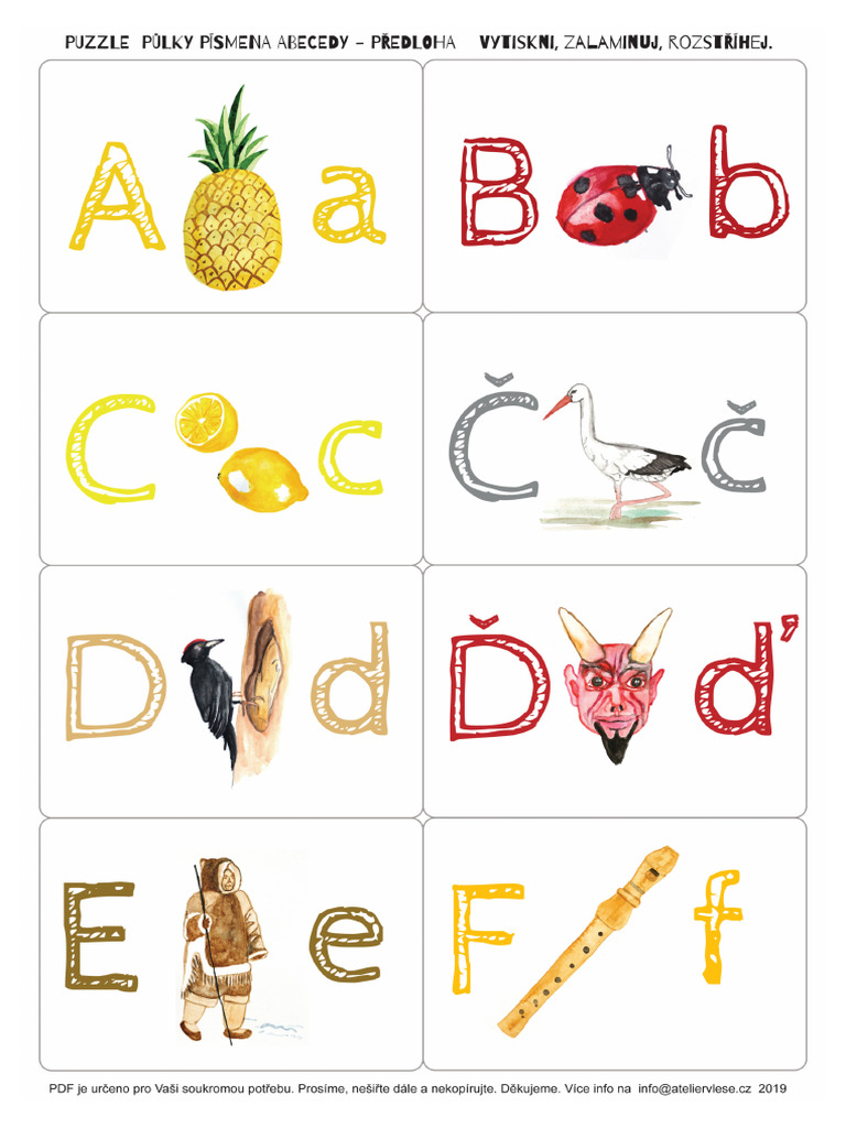 0102 Abeceda Puzzle Pulky Oboustranne | PDF