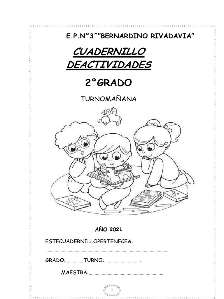 1ra Parte - Cuadernillo 2° Grado PDL y Mat | PDF