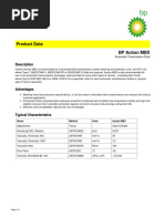 Castrol MHP 153 Data Sheet | PDF | Lubricant | Fuel Oil