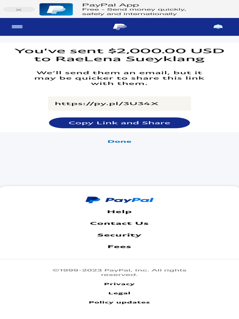 PayPal Send Money Success | PDF | Computers