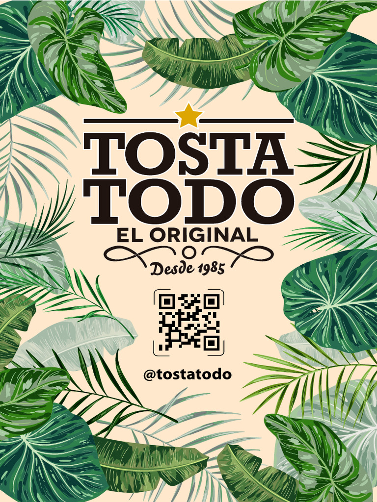Menu Tosta Todo | PDF