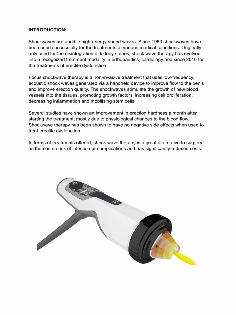 DrPaul Cozzi Shockwave Therapy Guide | PDF