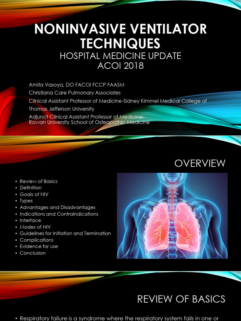Noninvasive Ventilation | PDF