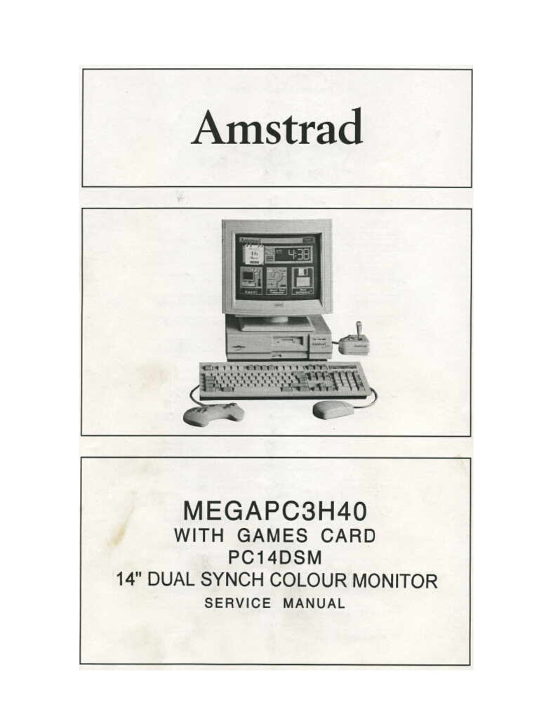 Amstrad megaPC Tech | PDF