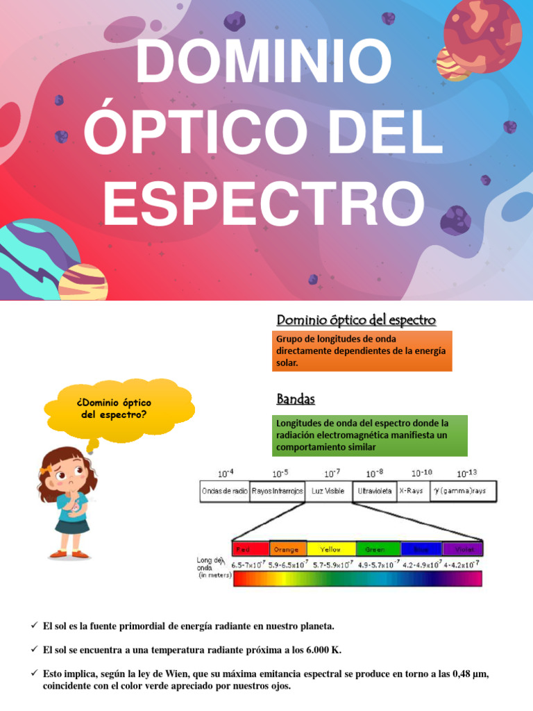 03 El Dominio Óptico Del Espectro | PDF | Óptica | Infrarrojo