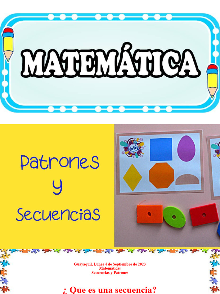 Secuencias y Patrones | PDF