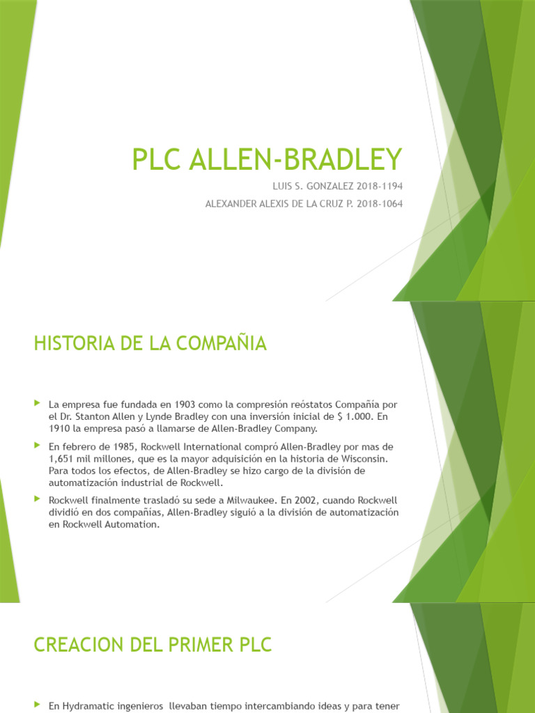 PLC Allen Bradley | PDF