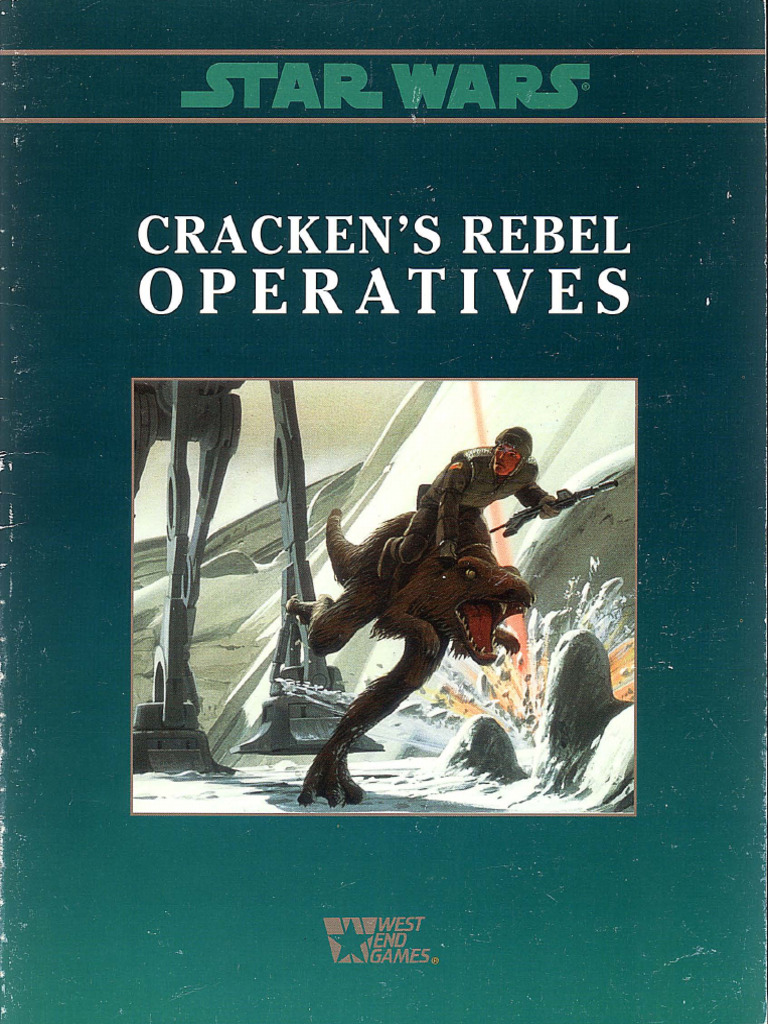 Star Wars D6 - Cracken's Rebel Operatives | PDF