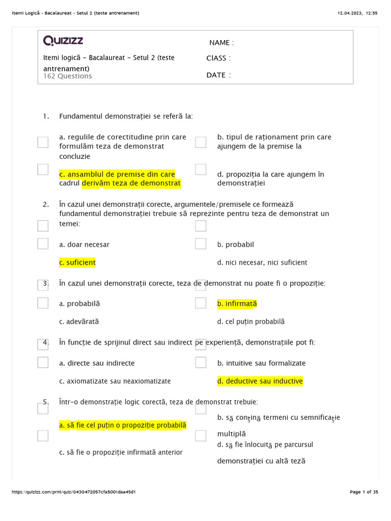 Tema 1 - Grila | PDF