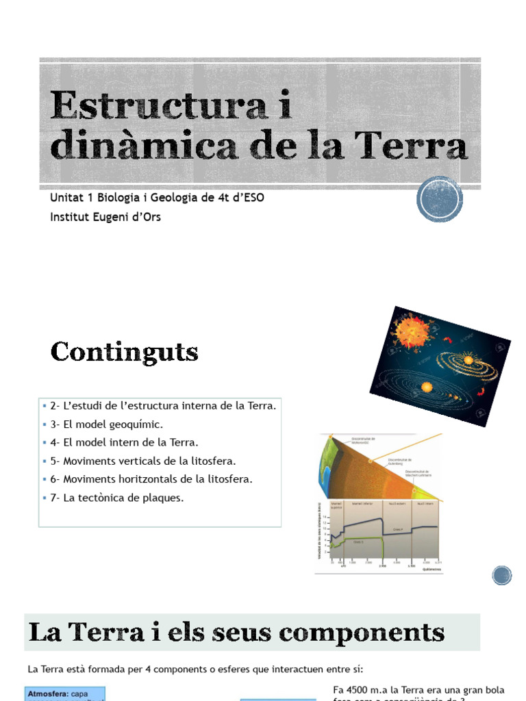 2 - Processos Formadors de Relleu - Estructura Interna I Models | PDF