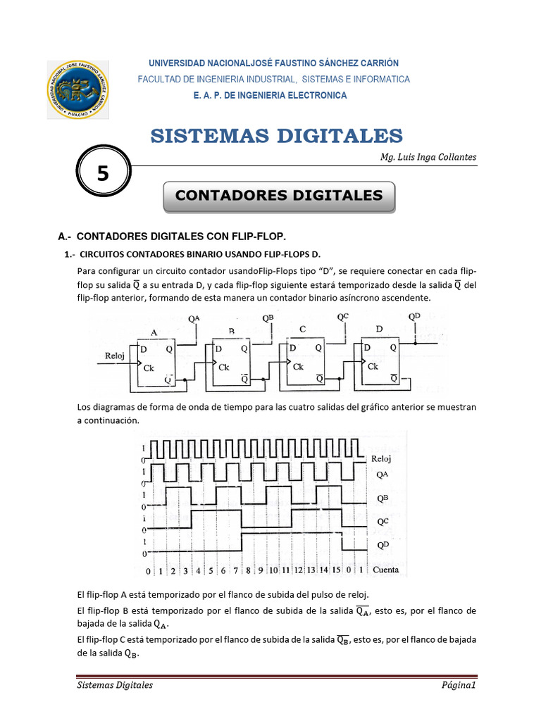 Contadores Digitales | PDF | Tecnología digital | Informática