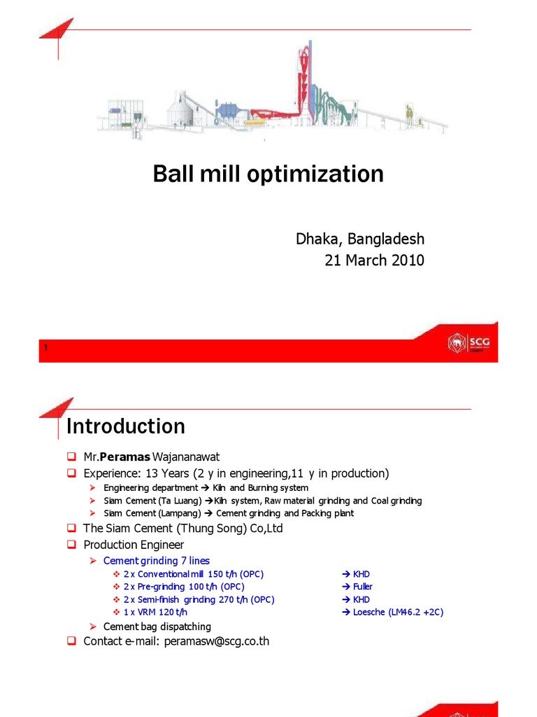 Ball Mill Optimization Download Free Pdf Mill Grinding Particle