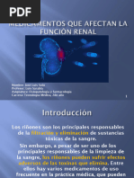 Fármacos Nefrotóxicos y su Manejo | PDF | Tratamientos médicos | Medicina