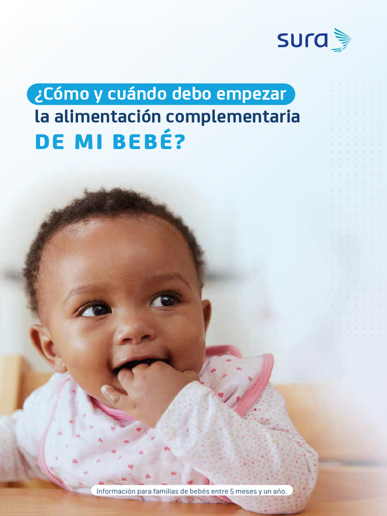 Alimentacion Complementaria Programa Bebé | PDF