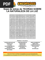 Sopa de Letras Del Metodo Cientifico PDF | PDF | Artes del lenguaje y ...