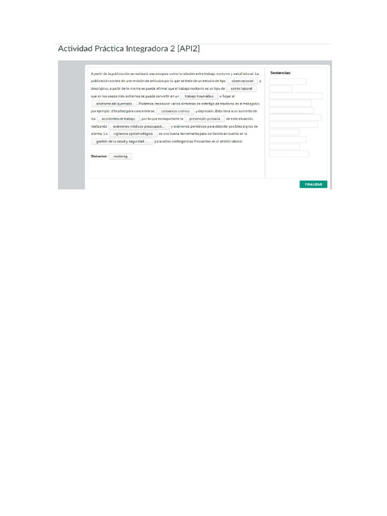 Medicina Api 2 | PDF