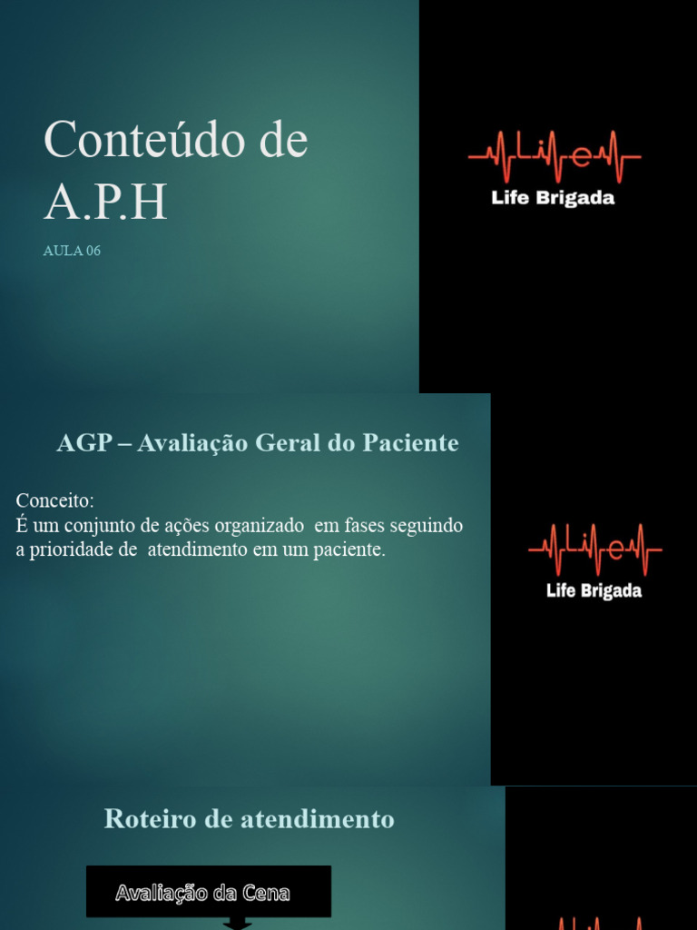Conteúdo de APH - Aula 06 | PDF