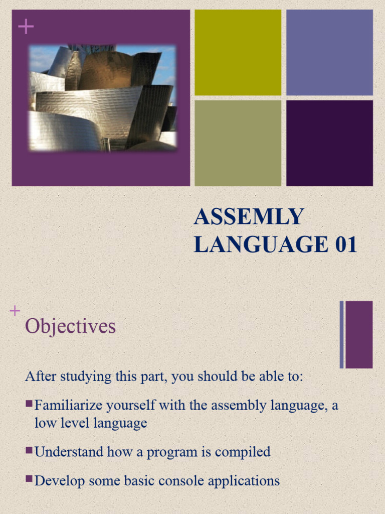 Slot20 21 Assemly01 27 Slides | PDF | Assembly Language | Computer Science
