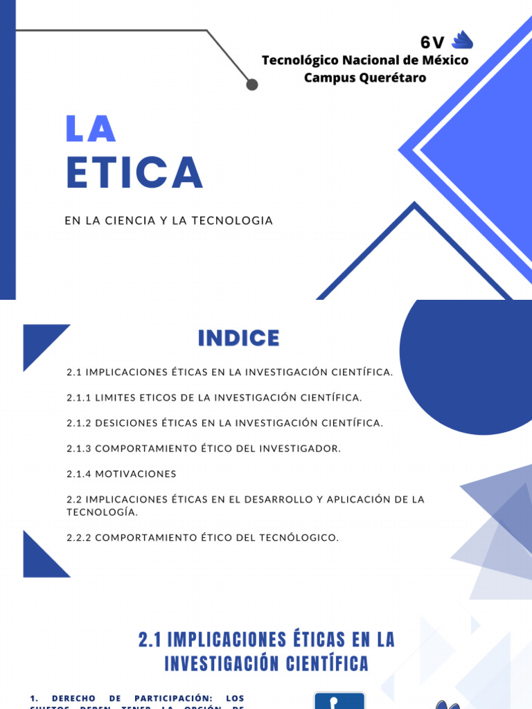 Unidad 2 - La Etica en La Ciencia y en La Tecnologia | PDF
