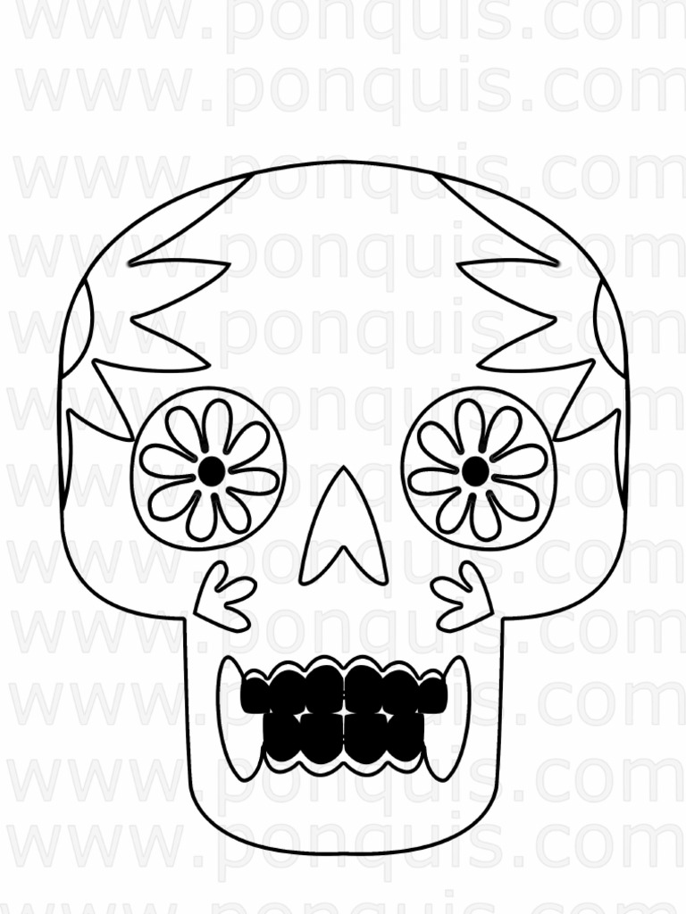 Moldes para Realizar Catrina Decorativa Descarga Gratis en PDF Ous | PDF