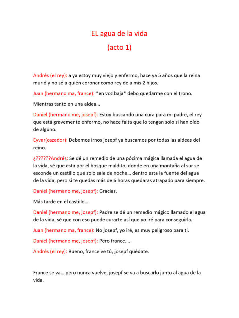 EL Agua de La Vida | PDF