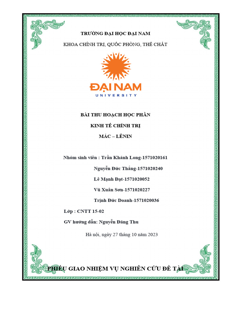 BTL KTCT Nhom7 Cntt15 02 | PDF