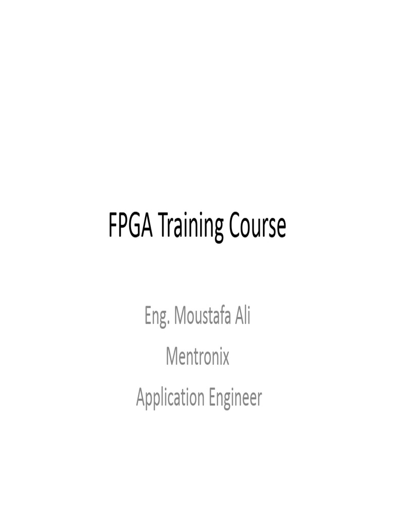 Introduction To VHDL | PDF