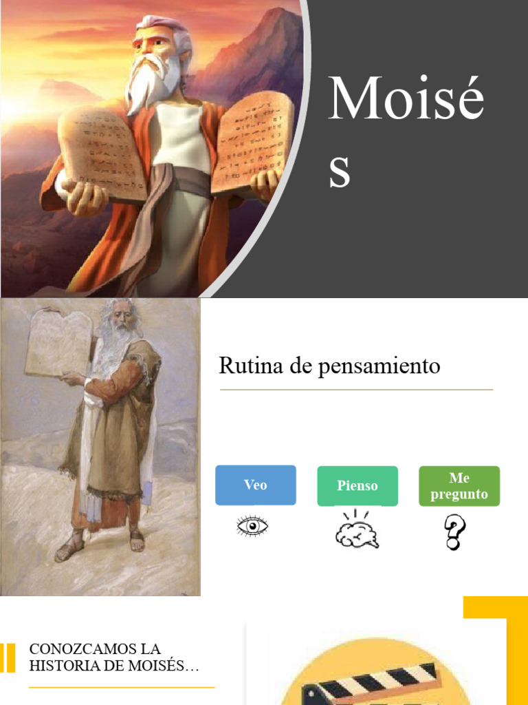 Historia de Moisés y los Mandamientos | PDF | Religión y espiritualidad