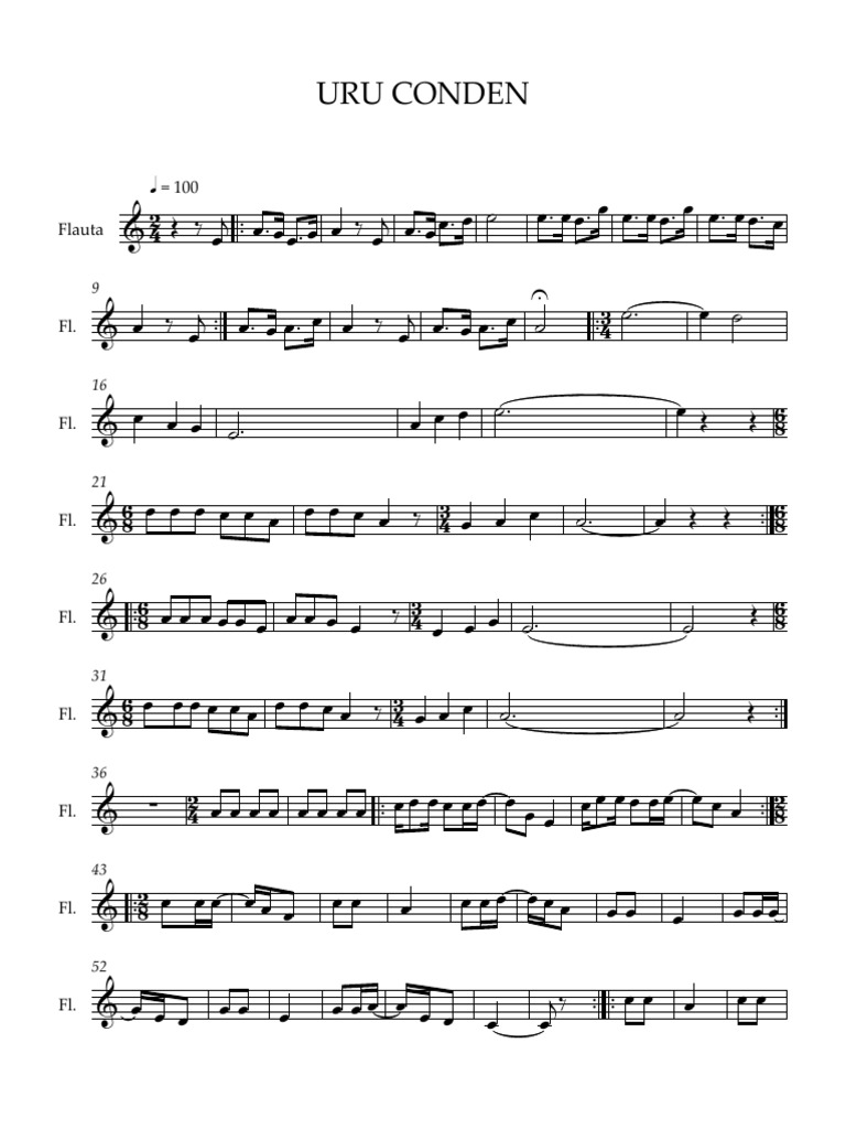 URU BANDA - 7 - Partitura Completa | PDF