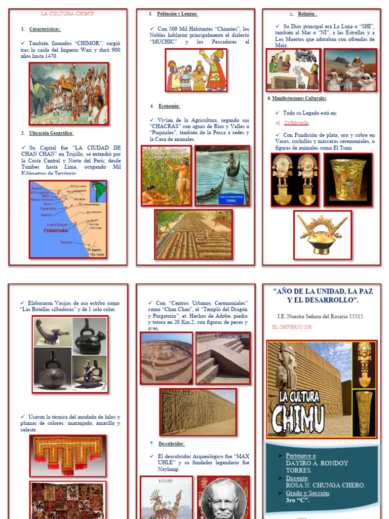 Cultura Chimú: Historia y Legado | PDF