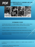 Tema 2. Estructuras Cristalinas y Amorfas | PDF | Sólido amorfo | Sólido