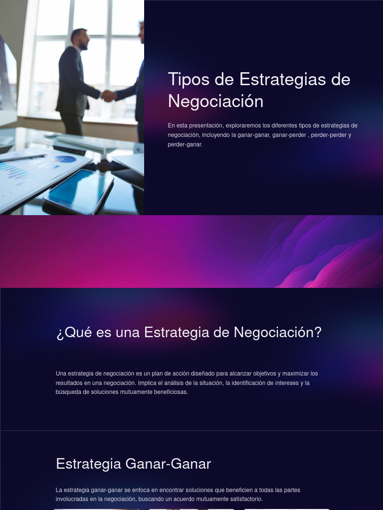 Tipos-de-Estrategias-de-Negociacion 2 | PDF | Negociación | Psicología ...