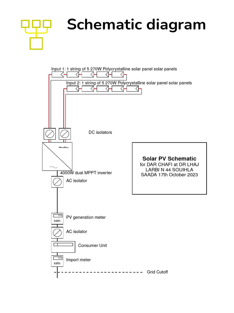 DAR CHAFI Easy PV Schematic Report PDF