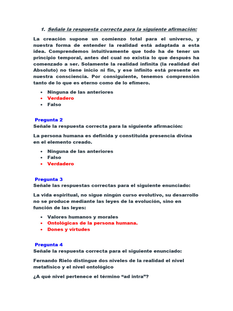 Creación y Evolución en la Antropología Rielo | PDF | Evolución | Verdad