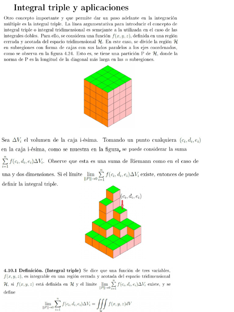 Integrales Triples | PDF